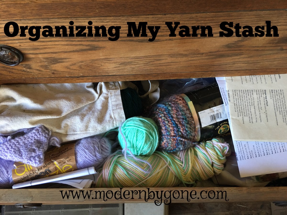 Organizing My Yarn Stash | modernbygone